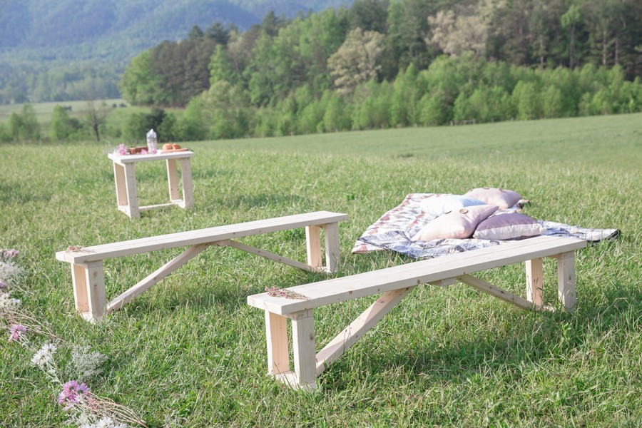 Outdoor Weddings: Jeylan & Josh | Cades Cove, TN • DIY Weddings Magazine